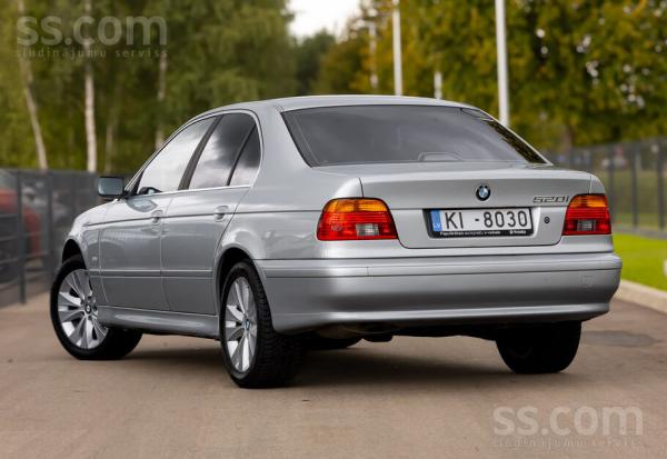 Pelēks BMW 520 2001 Jelgava, ar dzinēja tilpumu 2.00 L un nobraukumu 0 tūkst. km par 1990 €, foto 7 vietnē AUTOMOTO.COM.LV