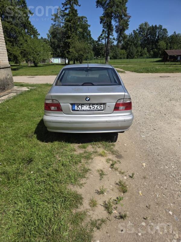 Pelēks BMW 520 2002 Dobele, ar dzinēja tilpumu 2.20 L un nobraukumu 240 tūkst. km par 1550 €, foto 7 vietnē AUTOMOTO.COM.LV