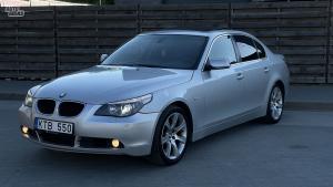 Grey BMW 520 2003 in Silute, with an engine capacity of 2.20 L and mileage of 439 thousand km for 2450 €, photo  on AUTOMOTO.COM.LV