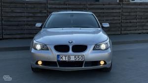 Grey BMW 520 2003 in Silute, with an engine capacity of 2.20 L and mileage of 439 thousand km for 2450 €, photo 3 on AUTOMOTO.COM.LV