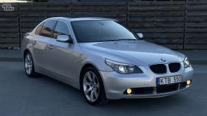 Grey BMW 520 2003 in Silute, with an engine capacity of 2.20 L and mileage of 439 thousand km for 2450 €, photo 4 on AUTOMOTO.COM.LV