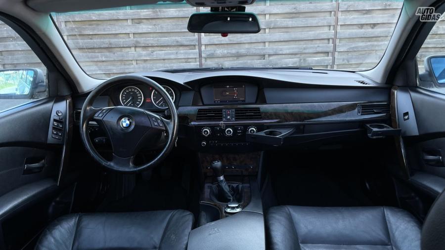 Grey BMW 520 2003 in Silute, with an engine capacity of 2.20 L and mileage of 439 thousand km for 2450 €, photo 20 on AUTOMOTO.COM.LV