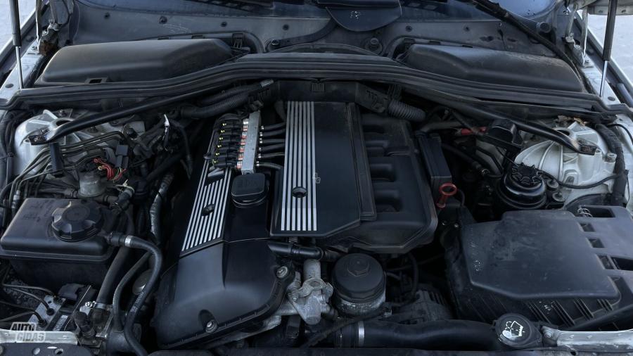 Grey BMW 520 2003 in Silute, with an engine capacity of 2.20 L and mileage of 439 thousand km for 2450 €, photo 21 on AUTOMOTO.COM.LV