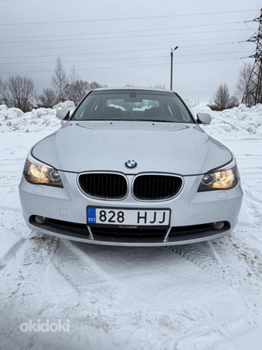 Серый БМВ 520 2003 в Таллин, объемом двигателя 2.20 л и пробегом 341 тыс. км за 3500 €, фото 1 на AUTOMOTO.COM.LV
