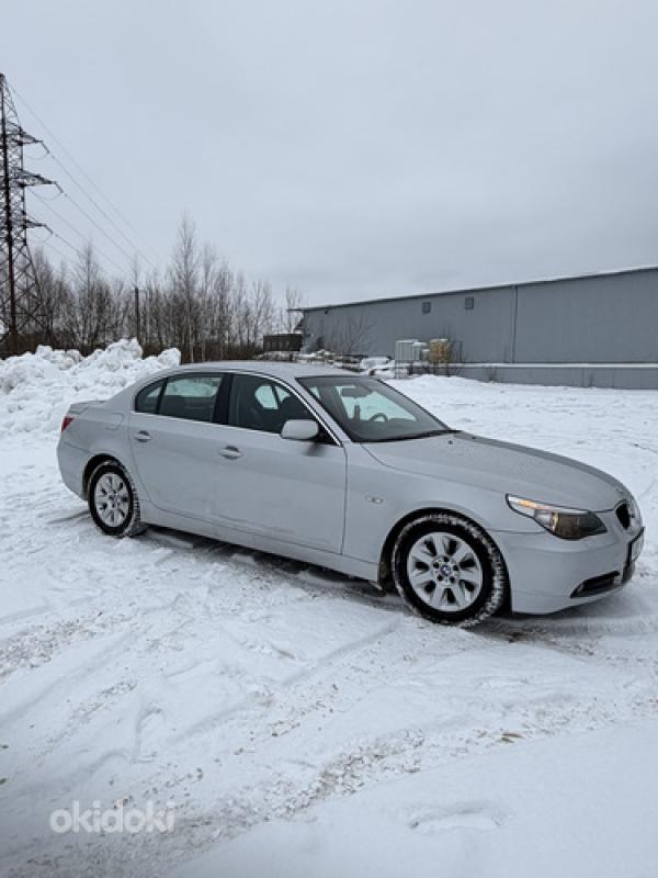 Grey BMW 520 2003 in Tallinn, with an engine capacity of 2.20 L and mileage of 341 thousand km for 3500 €, photo 2 on AUTOMOTO.COM.LV