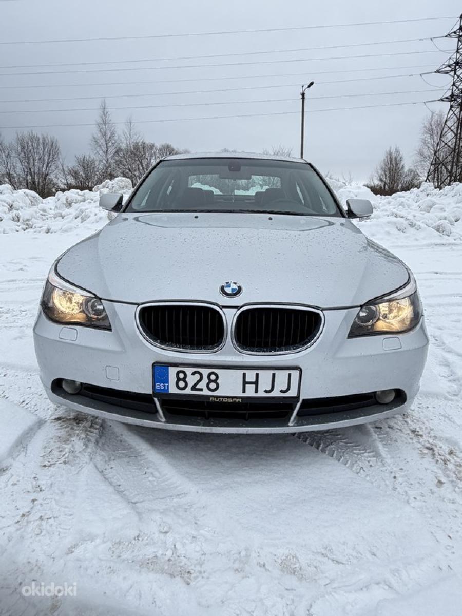 Серый БМВ 520 2003 в Таллин, объемом двигателя 2.20 л и пробегом 341 тыс. км за 3500 €, фото 14 на AUTOMOTO.COM.LV