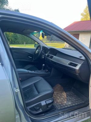 Pelēks BMW 520 2003 Ogre, ar dzinēja tilpumu 2.20 L un nobraukumu 287 tūkst. km par 1500 €, foto 5 vietnē AUTOMOTO.COM.LV
