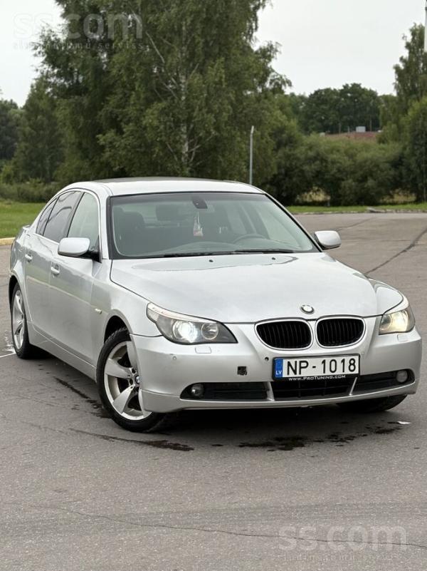Серый БМВ 520 2003 в Кулдига, объемом двигателя 2.20 л и пробегом 263 тыс. км за 2550 €, фото 8 на AUTOMOTO.COM.LV