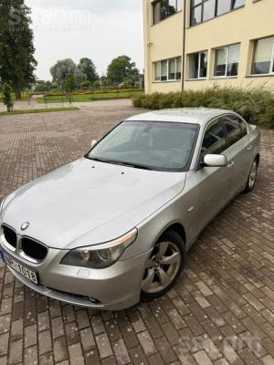Grey BMW 520 2003 in Kuldiga, with an engine capacity of 2.20 L and mileage of 0 thousand km for 2500 €, photo  on AUTOMOTO.COM.LV