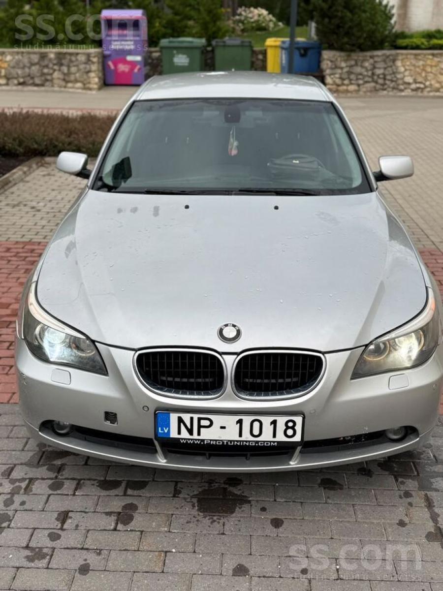 Серый БМВ 520 2003 в Кулдига, объемом двигателя 2.20 л и пробегом 0 тыс. км за 2500 €, фото 4 на AUTOMOTO.COM.LV