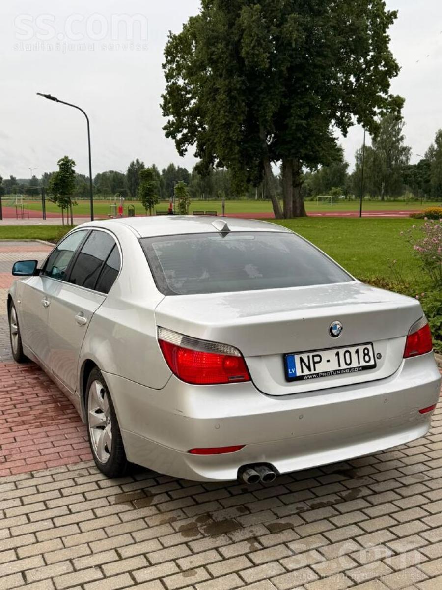 Серый БМВ 520 2003 в Кулдига, объемом двигателя 2.20 л и пробегом 0 тыс. км за 2500 €, фото 7 на AUTOMOTO.COM.LV