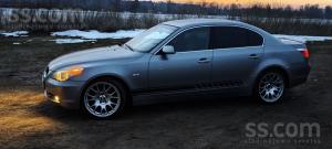 Grey BMW 520 2003 in Preili, with an engine capacity of 2.50 L and mileage of 220 thousand km for 5800 €, photo 6 on AUTOMOTO.COM.LV