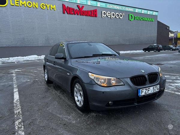 Pelēks BMW 520 2004 Kauņa, ar dzinēja tilpumu 2.20 L un nobraukumu 386 tūkst. km par 1900 €, foto 10 vietnē AUTOMOTO.COM.LV