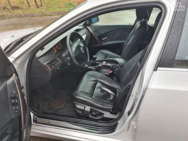 Pelēks BMW 520 2004 Akmenė, ar dzinēja tilpumu 2.00 L un nobraukumu 430 tūkst. km par 1650 €, foto 9 vietnē AUTOMOTO.COM.LV