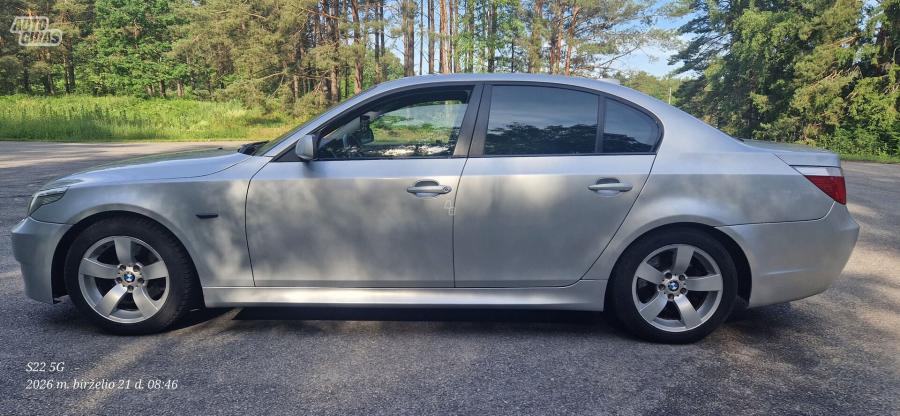 Pelēks BMW 520 2004 Ukmergė, ar dzinēja tilpumu 2.20 L un nobraukumu 378 tūkst. km par 3300 €, foto 4 vietnē AUTOMOTO.COM.LV