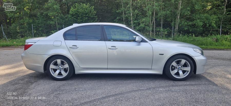 Pelēks BMW 520 2004 Ukmergė, ar dzinēja tilpumu 2.20 L un nobraukumu 378 tūkst. km par 3300 €, foto 5 vietnē AUTOMOTO.COM.LV