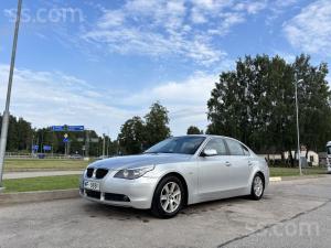 Pelēks BMW 520 2004 Ogre, ar dzinēja tilpumu 2.00 L un nobraukumu 265 tūkst. km par 2500 €, foto  vietnē AUTOMOTO.COM.LV