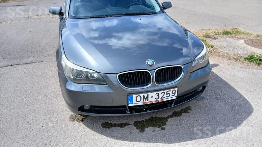 Pelēks BMW 520 2005 Liepāja, ar dzinēja tilpumu 2.20 L un nobraukumu 257 tūkst. km par 4255 €, foto 1 vietnē AUTOMOTO.COM.LV
