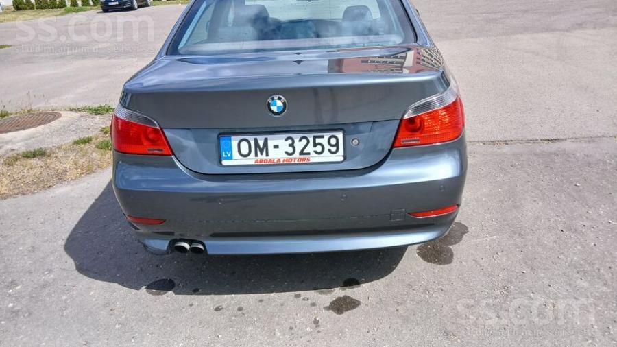 Pelēks BMW 520 2005 Liepāja, ar dzinēja tilpumu 2.20 L un nobraukumu 257 tūkst. km par 4255 €, foto 11 vietnē AUTOMOTO.COM.LV