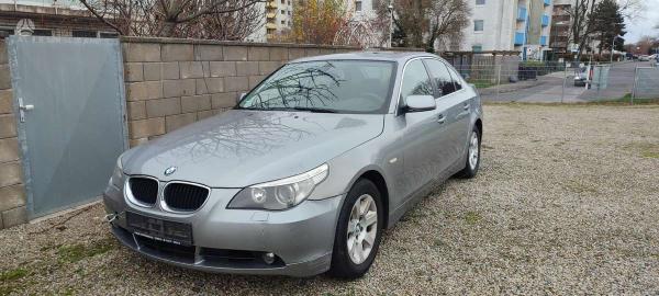 Pelēks BMW 520 2006 Utena, ar dzinēja tilpumu 2.00 L un nobraukumu 268 tūkst. km par 2600 €, foto 1 vietnē AUTOMOTO.COM.LV