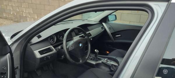 Pelēks BMW 520 2006 Utena, ar dzinēja tilpumu 2.00 L un nobraukumu 268 tūkst. km par 2600 €, foto 5 vietnē AUTOMOTO.COM.LV