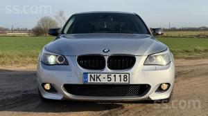 Pelēks BMW 520 2007 Daugavpils, ar dzinēja tilpumu 2.00 L un nobraukumu 282 tūkst. km par 5300 €, foto  vietnē AUTOMOTO.COM.LV