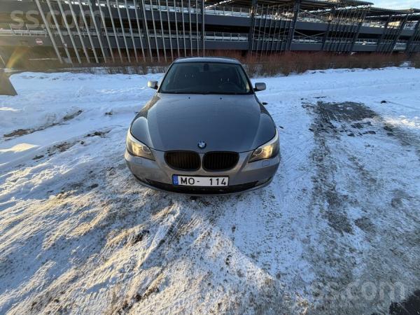 Grey BMW 520 2007 in Riga, with an engine capacity of 2.00 L and mileage of 280 thousand km for 4000 €, photo 5 on AUTOMOTO.COM.LV