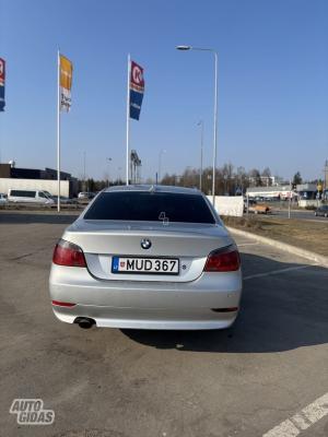 Grey BMW 520 2007 in Vilnius, with an engine capacity of 2.00 L and mileage of 334 thousand km for 2600 €, photo 8 on AUTOMOTO.COM.LV