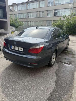 Серый БМВ 520 2007 в Вильнюс, объемом двигателя 2.00 л и пробегом 367 тыс. км за 3800 €, фото 4 на AUTOMOTO.COM.LV
