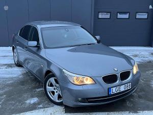 Grey BMW 520 2008 in Kaunas, with an engine capacity of 2.00 L and mileage of 423 thousand km for 4150 €, photo 2 on AUTOMOTO.COM.LV