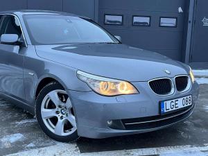 Grey BMW 520 2008 in Kaunas, with an engine capacity of 2.00 L and mileage of 423 thousand km for 4150 €, photo 3 on AUTOMOTO.COM.LV