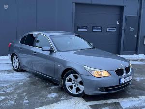 Grey BMW 520 2008 in Kaunas, with an engine capacity of 2.00 L and mileage of 423 thousand km for 4150 €, photo 4 on AUTOMOTO.COM.LV