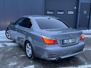 Grey BMW 520 2008 in Kaunas, with an engine capacity of 2.00 L and mileage of 423 thousand km for 4150 €, photo 13 on AUTOMOTO.COM.LV