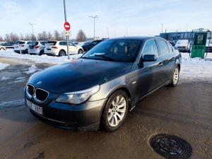 Pelēks BMW 520 2008 Šauļi, ar dzinēja tilpumu 2.00 L un nobraukumu 320 tūkst. km par 3650 €, foto  vietnē AUTOMOTO.COM.LV