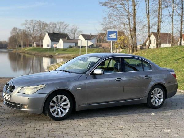 Pelēks BMW 520 2008 Šilutė, ar dzinēja tilpumu 2.00 L un nobraukumu 320 tūkst. km par 3850 €, foto 5 vietnē AUTOMOTO.COM.LV