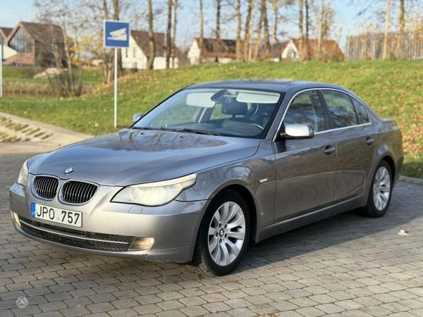 Pelēks BMW 520 2008 Šilutė, ar dzinēja tilpumu 2.00 L un nobraukumu 320 tūkst. km par 3850 €, foto 6 vietnē AUTOMOTO.COM.LV
