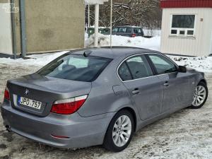 Pelēks BMW 520 2008 Šilutė, ar dzinēja tilpumu 2.00 L un nobraukumu 320 tūkst. km par 3900 €, foto 8 vietnē AUTOMOTO.COM.LV