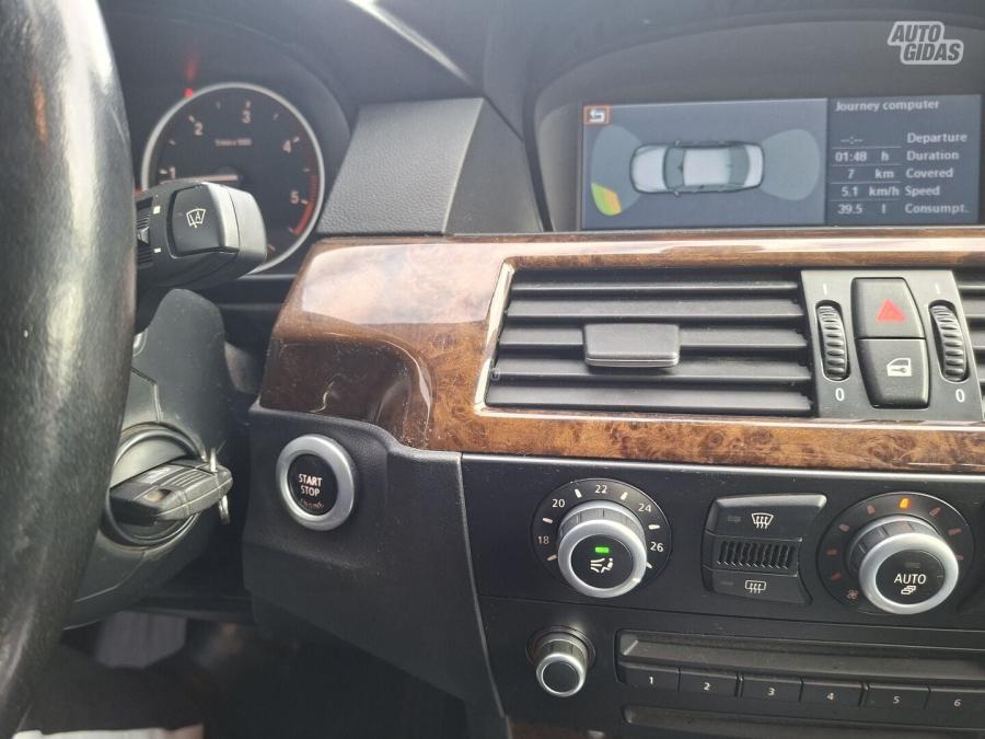 Pelēks BMW 520 2008 Šilutė, ar dzinēja tilpumu 2.00 L un nobraukumu 320 tūkst. km par 3900 €, foto 16 vietnē AUTOMOTO.COM.LV