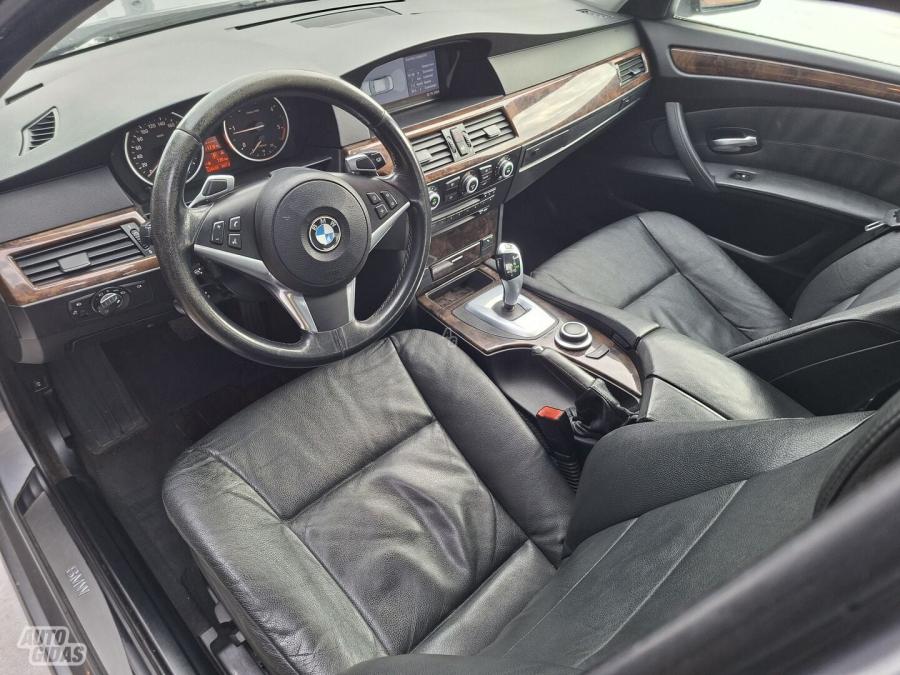 Pelēks BMW 520 2008 Šilutė, ar dzinēja tilpumu 2.00 L un nobraukumu 320 tūkst. km par 3900 €, foto 24 vietnē AUTOMOTO.COM.LV