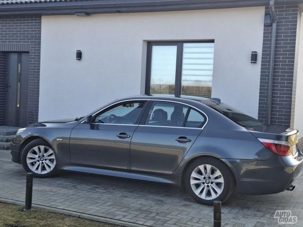 Grey BMW 520 2008 in Silute, with an engine capacity of 2.00 L and mileage of 330 thousand km for 4300 €, photo 2 on AUTOMOTO.COM.LV