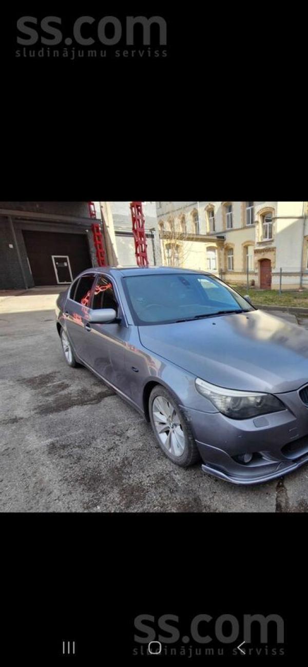 Pelēks BMW 520 2008 Rīga, ar dzinēja tilpumu 2.00 L un nobraukumu 197 tūkst. km par 2000 €, foto 6 vietnē AUTOMOTO.COM.LV