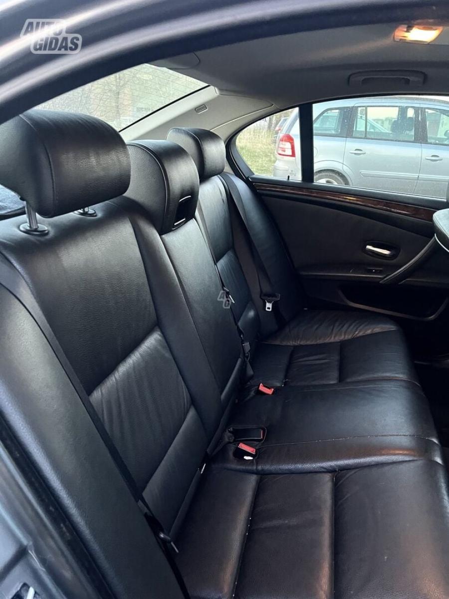 Pelēks BMW 520 2008 Klaipėda, ar dzinēja tilpumu 2.00 L un nobraukumu 326 tūkst. km par 3700 €, foto 15 vietnē AUTOMOTO.COM.LV