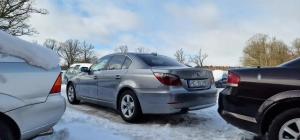 Grey BMW 520 2008 in Valmiera, with an engine capacity of 2.00 L and mileage of 372 thousand km for 4200 €, photo 5 on AUTOMOTO.COM.LV