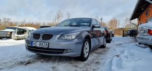 Grey BMW 520 2008 in Valmiera, with an engine capacity of 2.00 L and mileage of 372 thousand km for 4200 €, photo 7 on AUTOMOTO.COM.LV