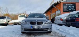 Grey BMW 520 2008 in Valmiera, with an engine capacity of 2.00 L and mileage of 372 thousand km for 4200 €, photo 8 on AUTOMOTO.COM.LV