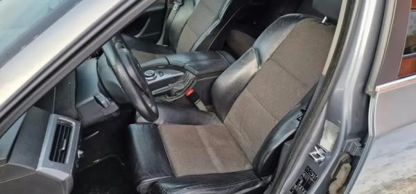 Grey BMW 520 2008 in Valmiera, with an engine capacity of 2.00 L and mileage of 372 thousand km for 4200 €, photo 10 on AUTOMOTO.COM.LV