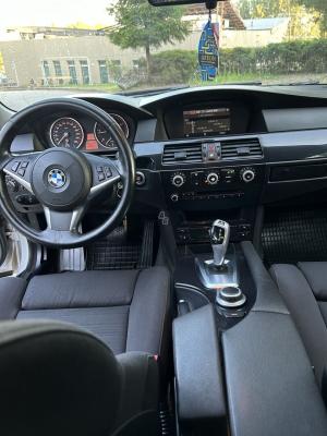Grey BMW 520 2008 in Marijampole, with an engine capacity of 2.00 L and mileage of 287 thousand km for 3300 €, photo 7 on AUTOMOTO.COM.LV