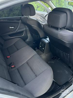 Grey BMW 520 2008 in Marijampole, with an engine capacity of 2.00 L and mileage of 287 thousand km for 3300 €, photo 10 on AUTOMOTO.COM.LV
