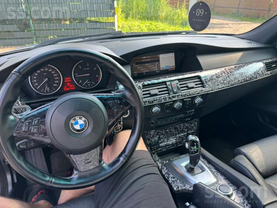 Pelēks BMW 520 2008 Rīga, ar dzinēja tilpumu 2.00 L un nobraukumu 455 tūkst. km par 6200 €, foto 6 vietnē AUTOMOTO.COM.LV