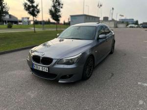 Grey BMW 520 2008 in Vilnius, with an engine capacity of 2.00 L and mileage of 387 thousand km for 5500 €, photo 4 on AUTOMOTO.COM.LV